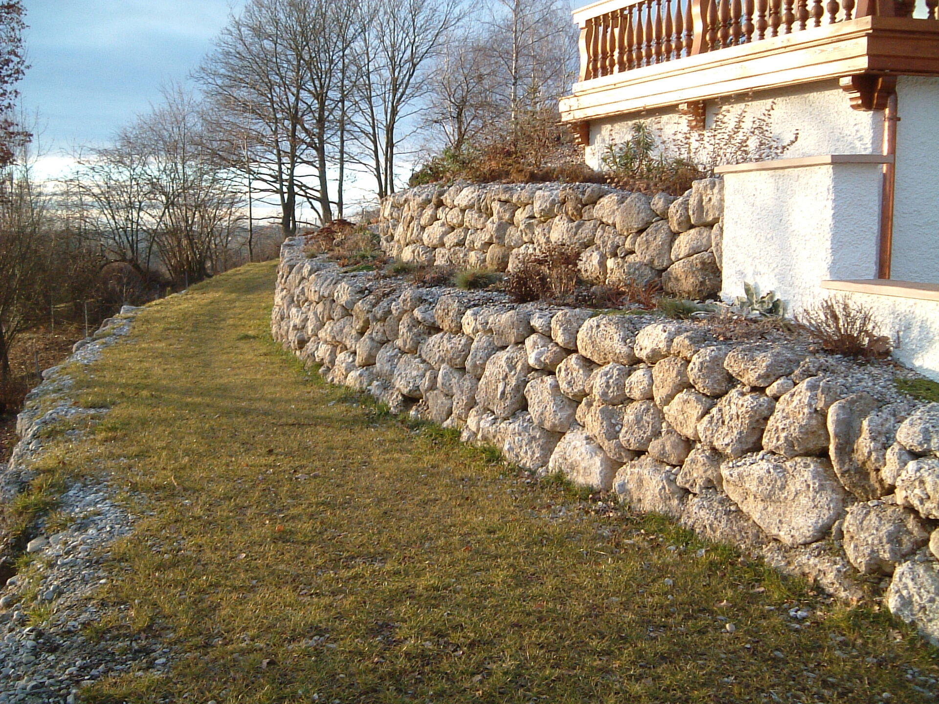 Natursteinmauern - Naturstein in allen Varianten - Naturstein Konglomerat